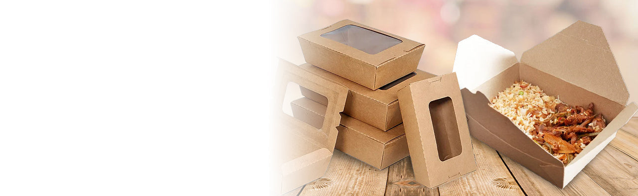 Take-Away Food Box Container — P3, Paper Plastic Products Inc.